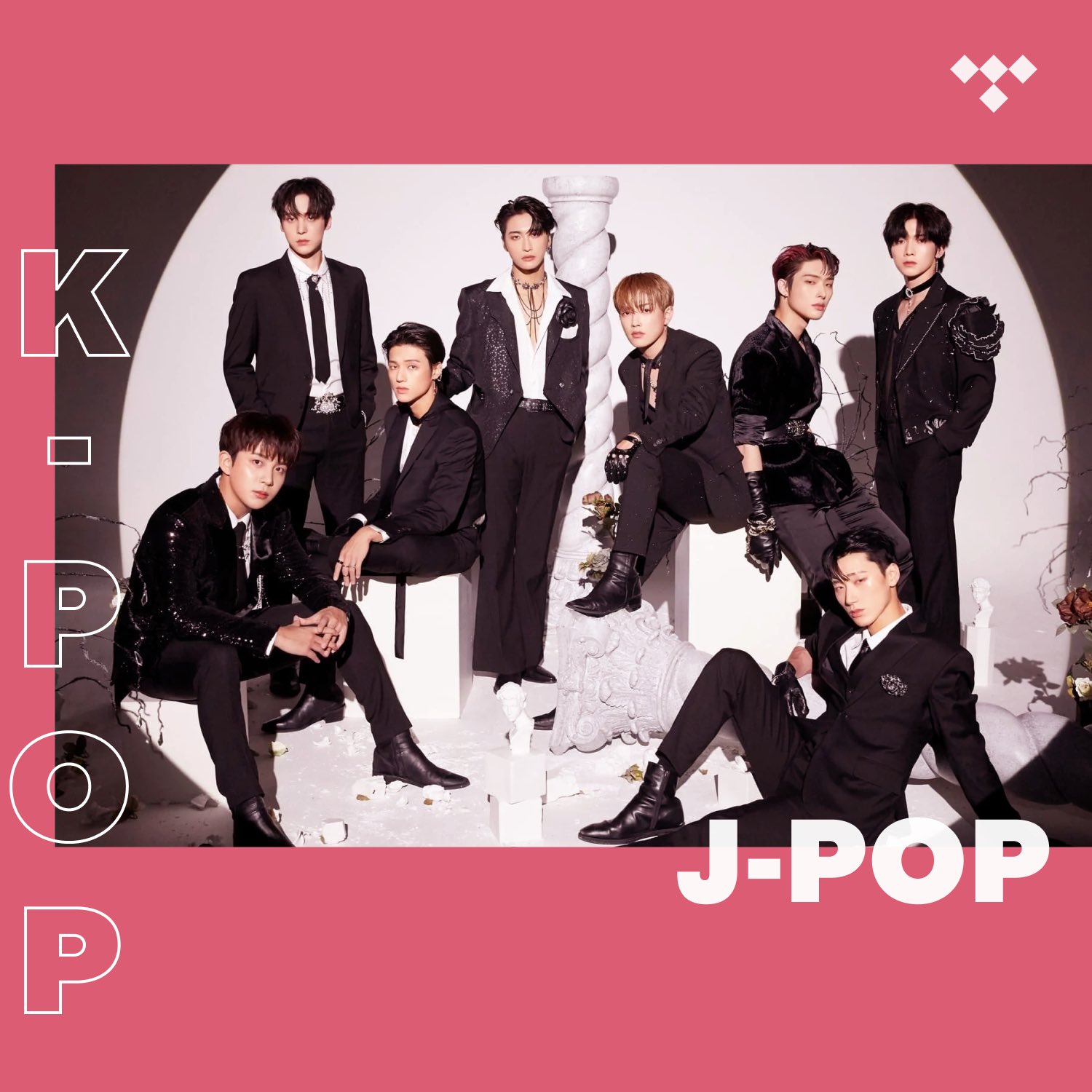 ATEEZ(에이티즈) on Twitter: "[📷] We're featured on the playlist cover TIDAL K-Pop x J-Pop playlist ...