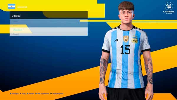 PES-FILES.RU on Twitter: "PES 2021 Alejandro Garnacho Whitt Tattoo by Nicky Reuvers https://pes ...