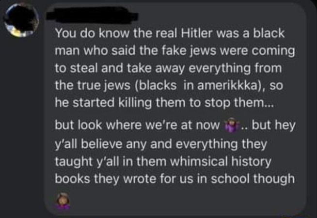 afrocentrists posting their Ls online on Twitter: