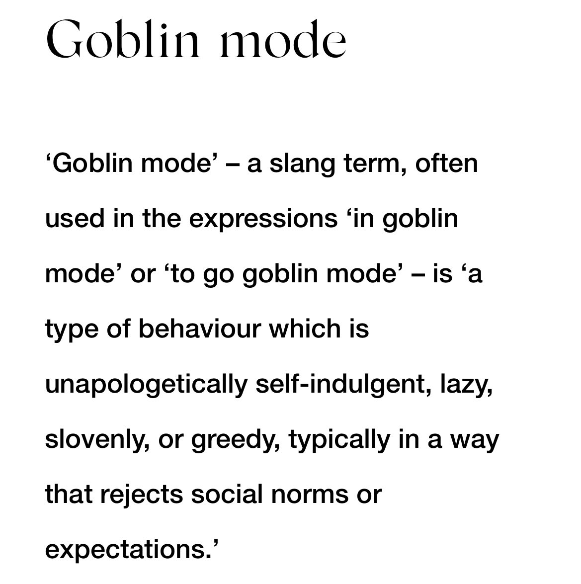 Netflix India on Twitter: "He went Goblin Mode before it was cool."