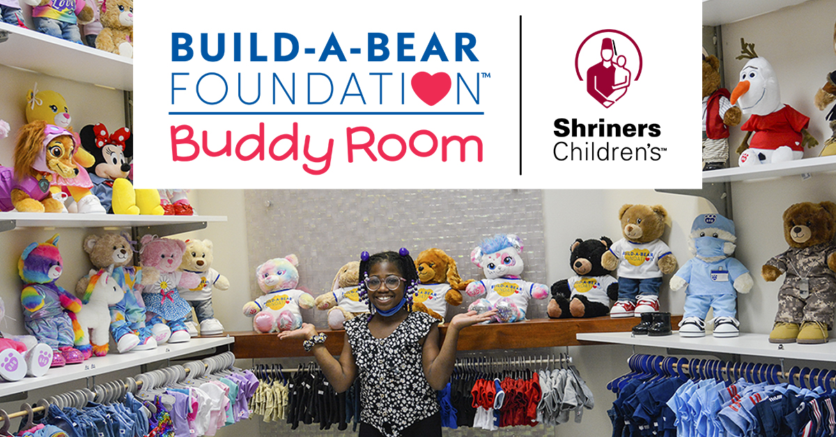 Shriners Children's on Twitter: "Shriners Children’s & @buildabear Foundation have teamed to ...