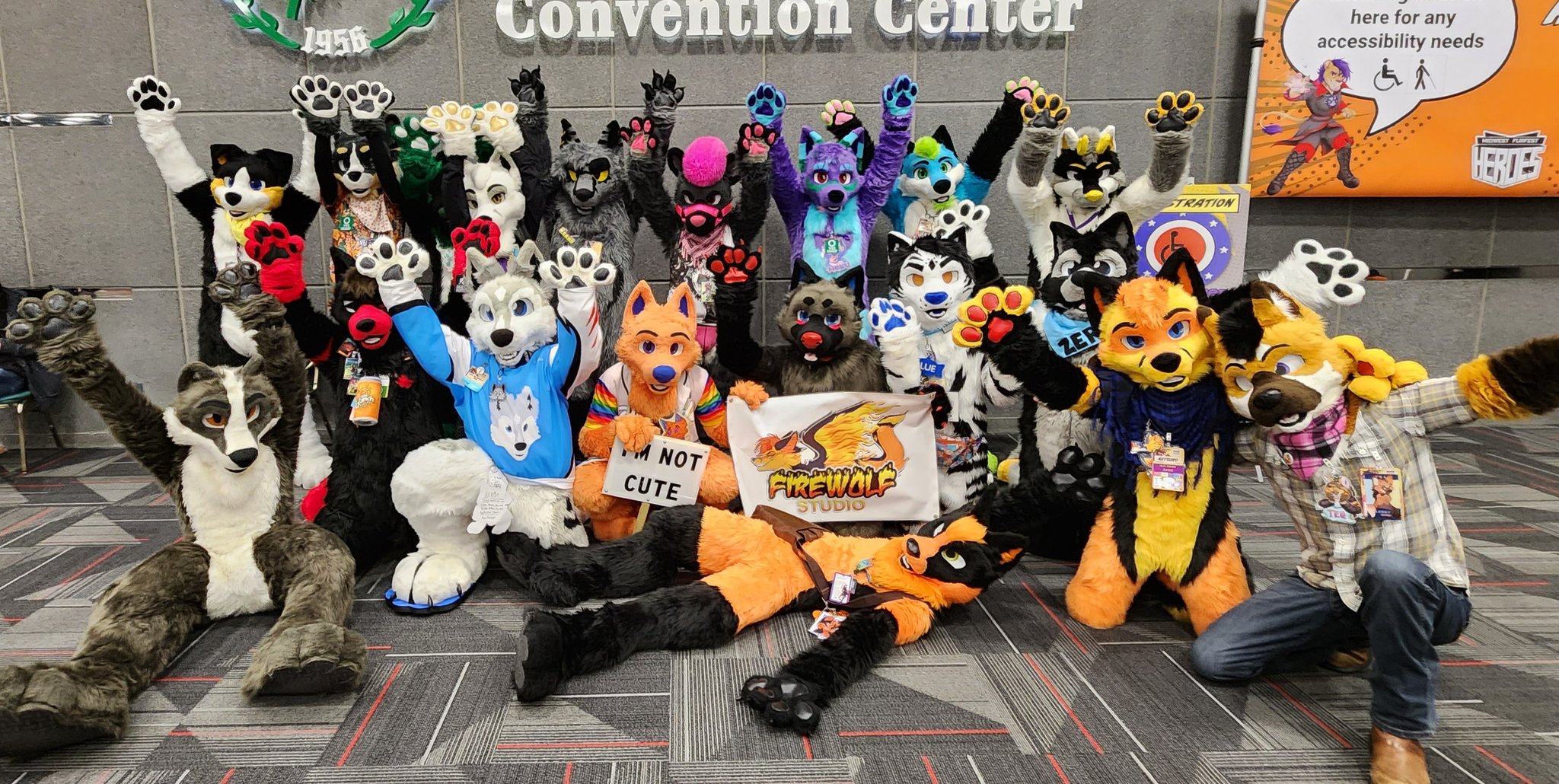 Fire Wolf Studio LLC on Twitter: "Our MFF Group Photo was a success! Thanks so much for coming ...