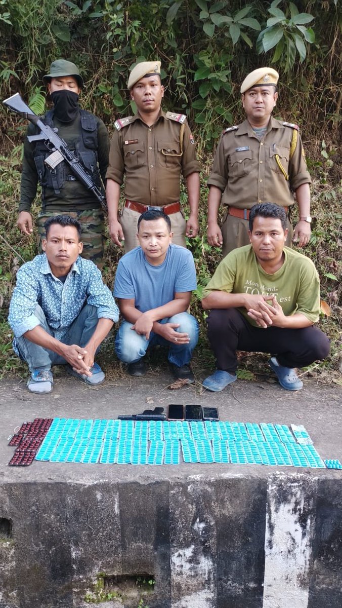 ANI on Twitter: "Meghalaya | ANTF West Garo Hills recovered various drug tablets and capsules ...