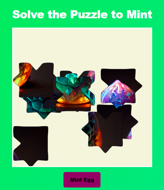 hongs.sui on Twitter: "RT @SuizzleLabs: 🧩🪙 Puzzle Mint: Collab with @eggworld_sui!🥚 🏆5 WL Spots🏆 ...