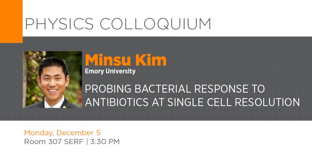 University of Tennessee Physics and Astronomy on Twitter: "Understanding the bacterial response ...