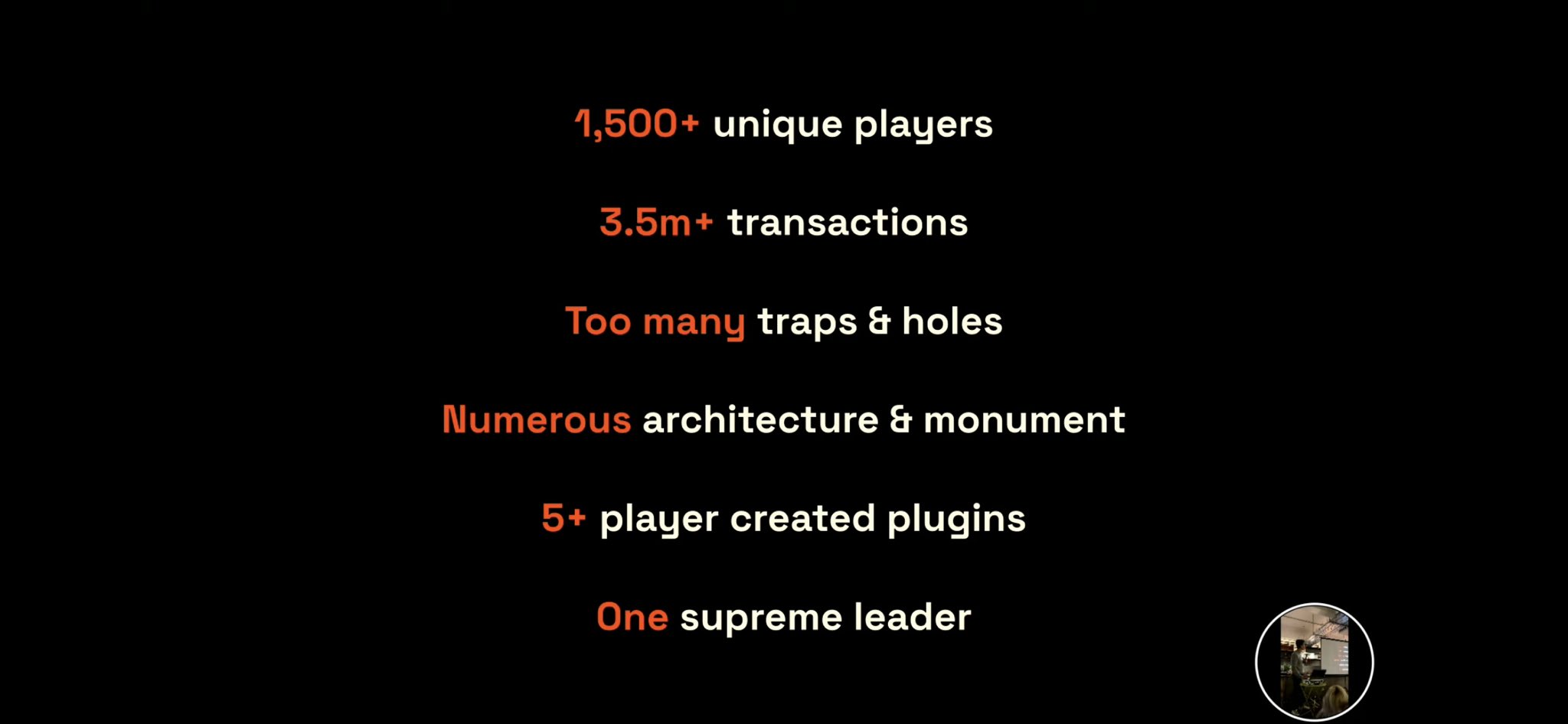 Luke Gibson on Twitter: "At the @0xPARC residency demo day this evening. Will try and capture ...