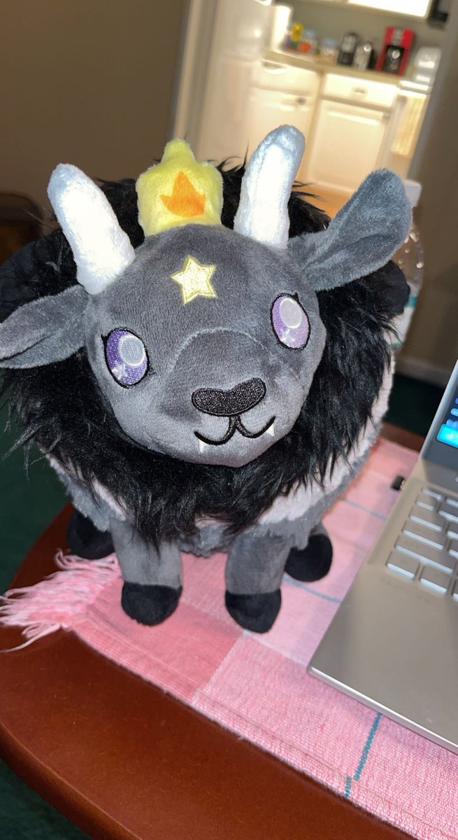bliss on Twitter: "felt cute n i love my baphomet squishable sm🫶🏻🫶🏻"