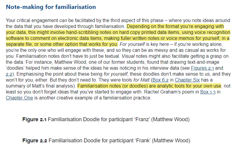 Familiarisation in Thematic Analysis – Dr Andrew Huang's Blog