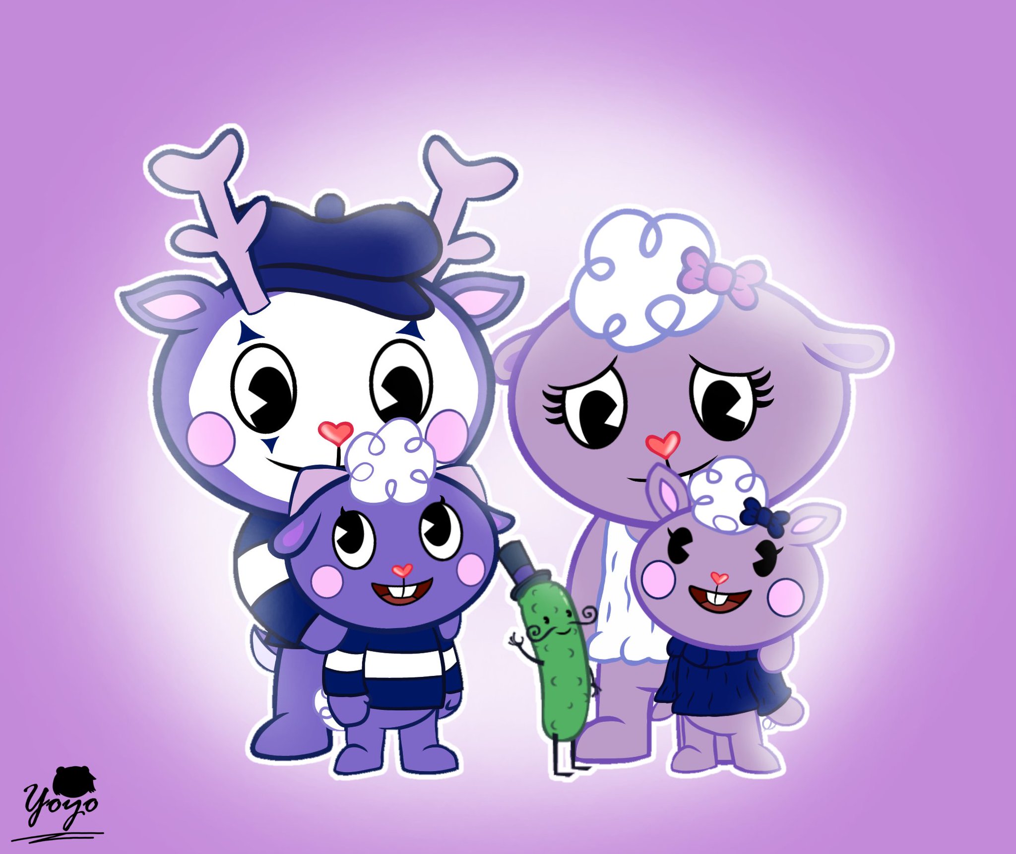 Happy Tree Friends Mime To Five