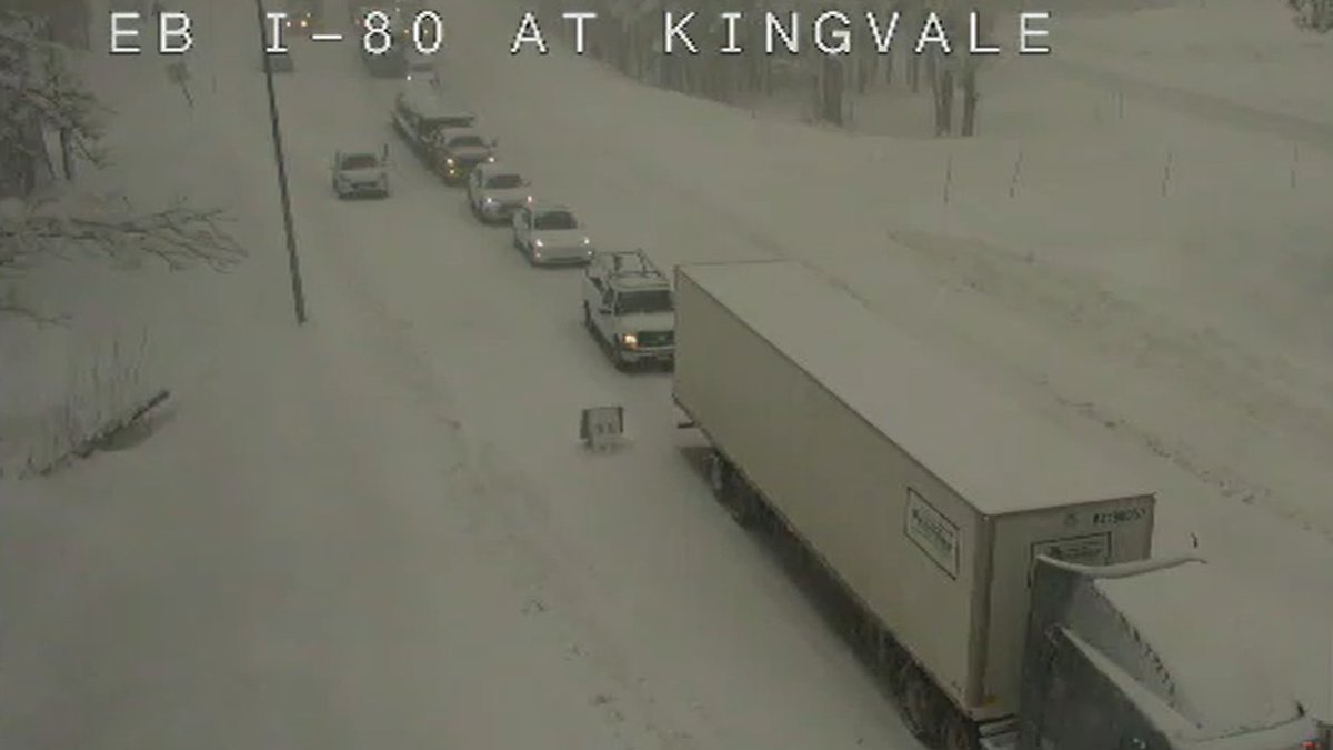 Caltrans District 3 on Twitter: "HOLDING EB traffic on Interstate 80 at Kingvale due to multiple ...