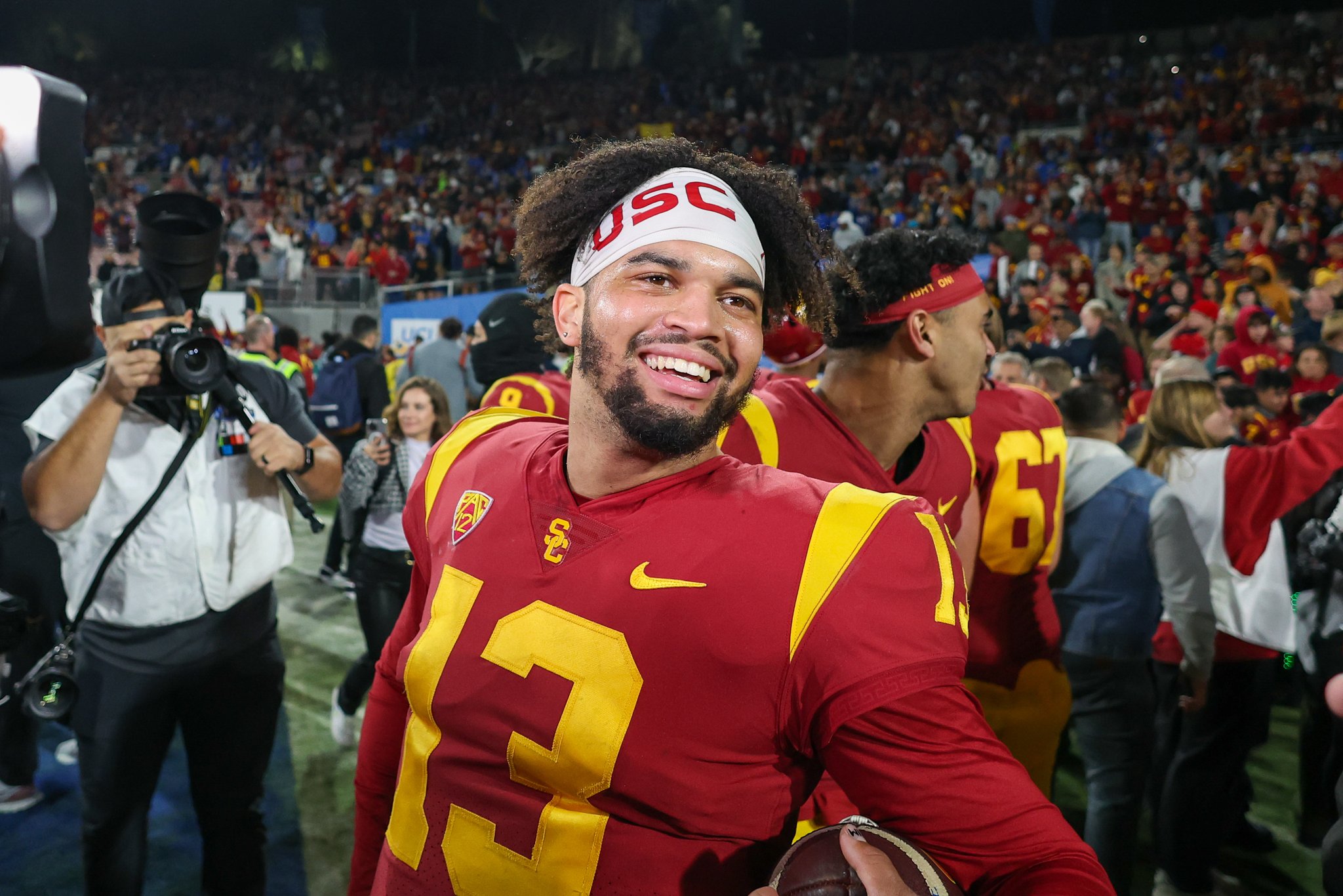 Bleacher Report on Twitter: "2022 Heisman Finalists: 🏆 Caleb Williams 🏆 C.J. Stroud 🏆 Max Duggan ...