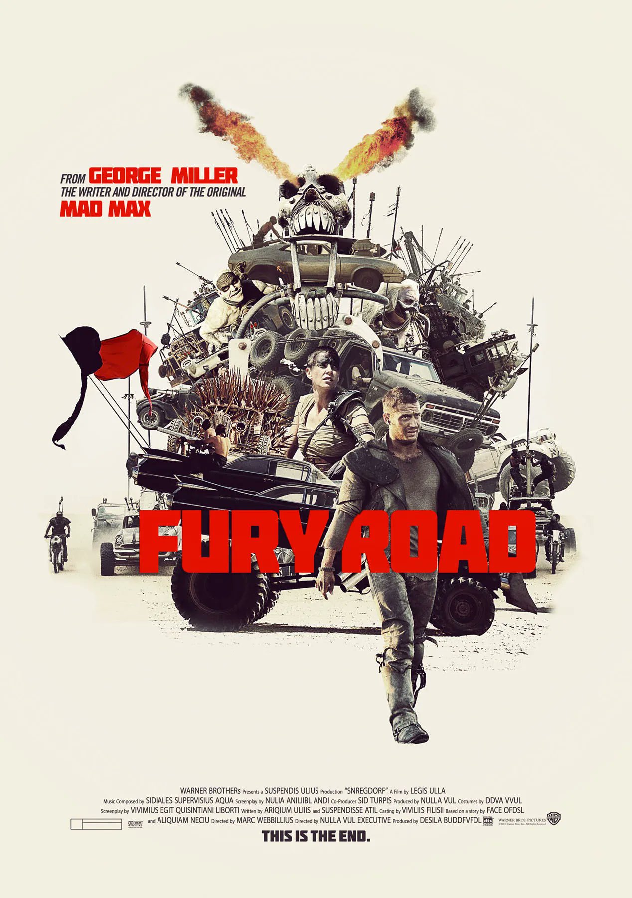 Sluts And Guts On Twitter Mad Max Fury Road 2015 By Desi Moore Movieposter