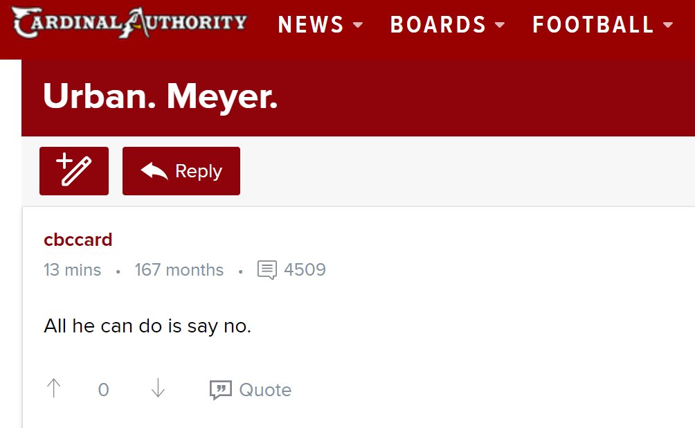 Message Board Geniuses on Twitter: "Just imagine Rick Pitino and Urban Meyer at #Louisville ...