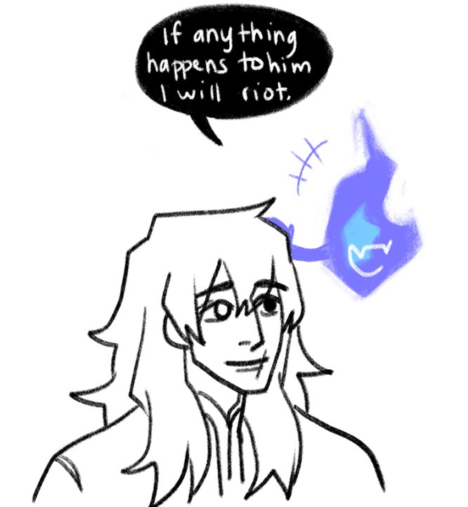 「look at the cutest howl face I've ever drawn 」Loren Davis @ Looking ...