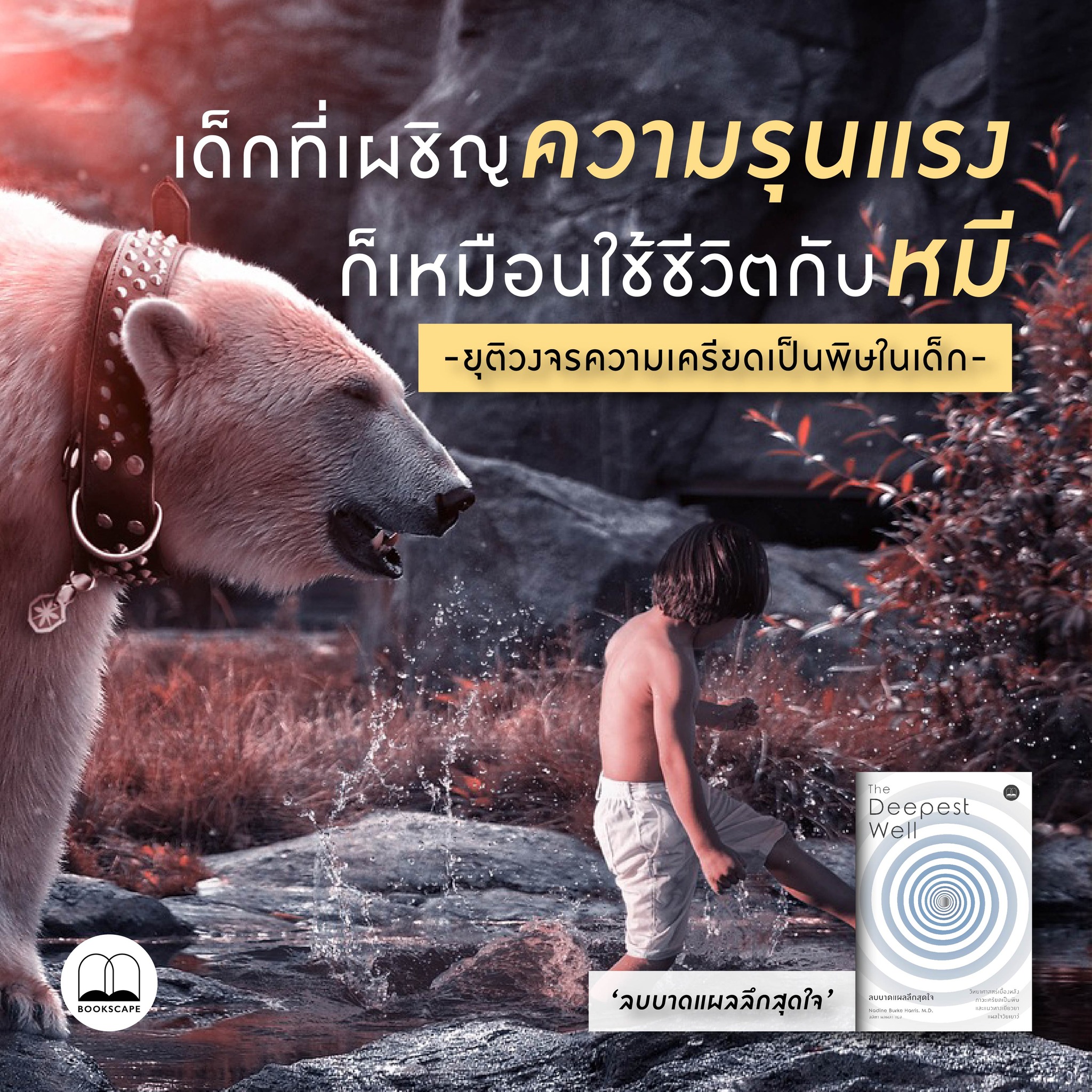 bookscape on Twitter: "นึกภาพว่าคุณกำลังเดินอยู่ในป่าและเจอหมีตัวหนึ่งเข้า คุณอาจไม่รู้ตัว แต่ ...