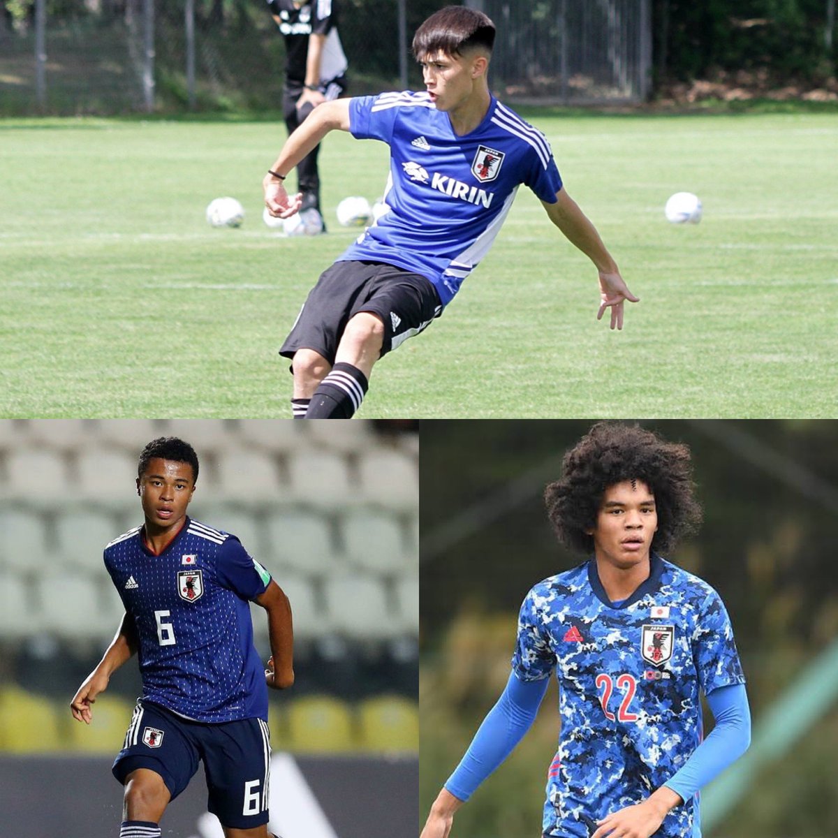 帰ってきた背番号10番@グロック on Twitter: "次の希望 FW福田師王18歳（ボルシアMG） MF中井卓大19歳(レアルマドリード) MF松木玖生19歳 (FC東京) MF福井太智 ...