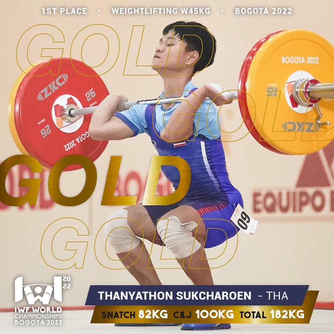 IWF on Twitter: "Check out the W45KG A Group category! This was the first A session of the 2022 ...