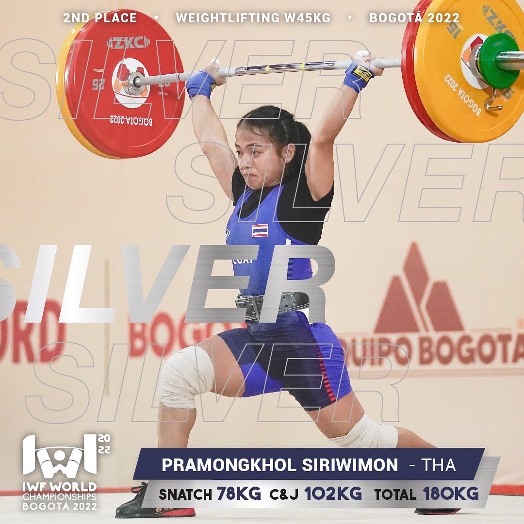 IWF on Twitter: "Check out the W45KG A Group category! This was the first A session of the 2022 ...