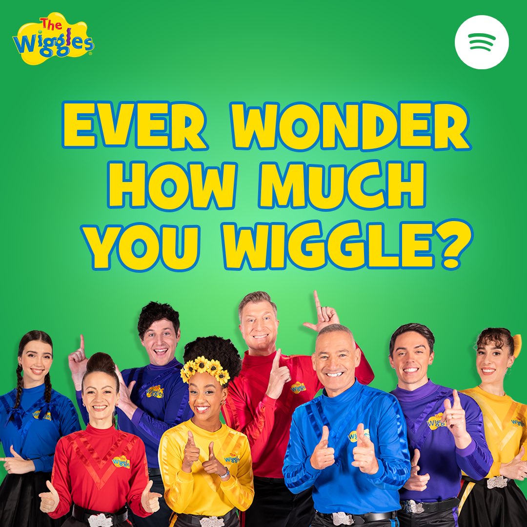 The Wiggles on Twitter: "Ever wonder how much you Wiggle? Connect with us on @spotify to see ...