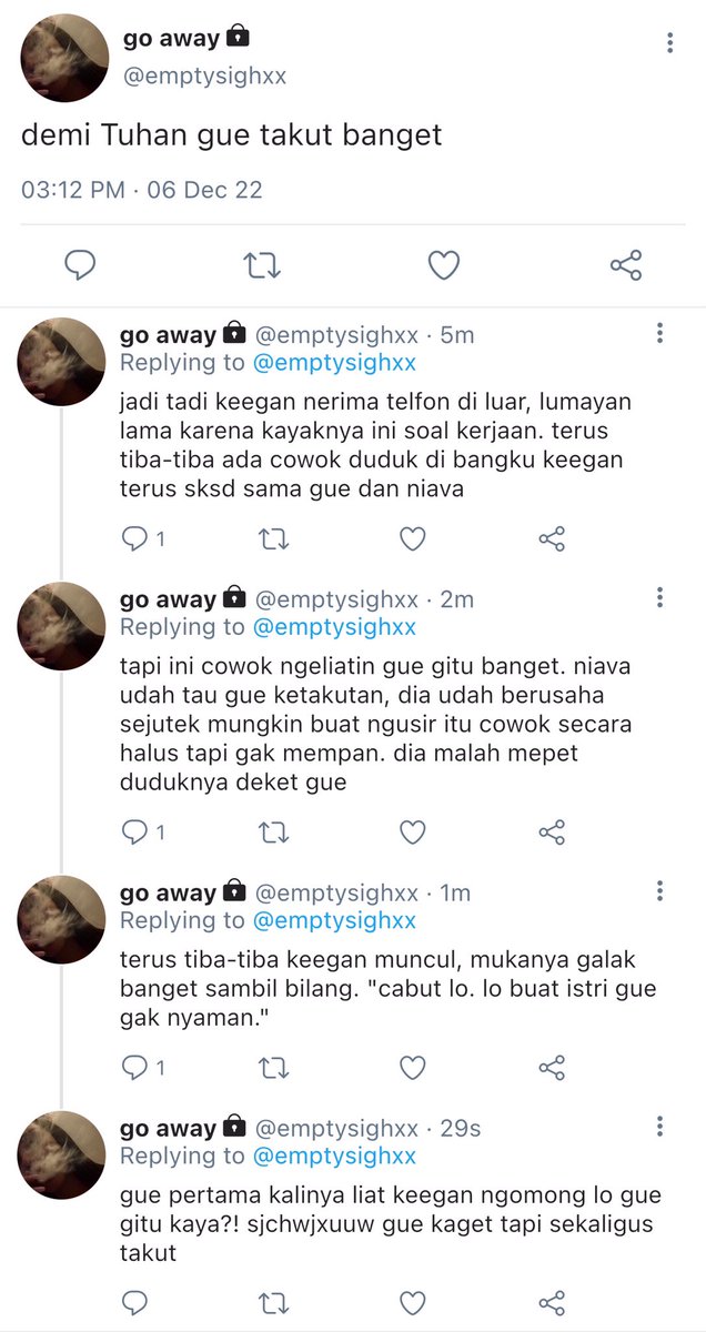 cin on Twitter: "53. lo buat istri gue gak nyaman"