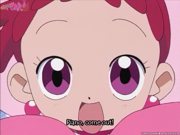 DoremiRobo on Twitter: "Ojamajo Doremi ♯ ep.40 @ 10:12.91 "Piano, come out!" #OjamajoDoremi"
