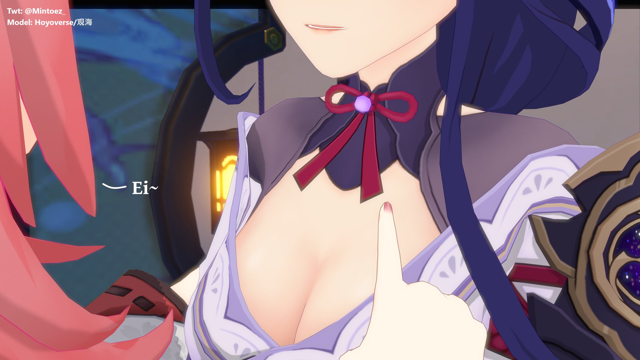 Minto on Twitter: "Ei has a lot of stamina so... #eimiko #原神 https://t.co/H83F3O495A" / Twitter