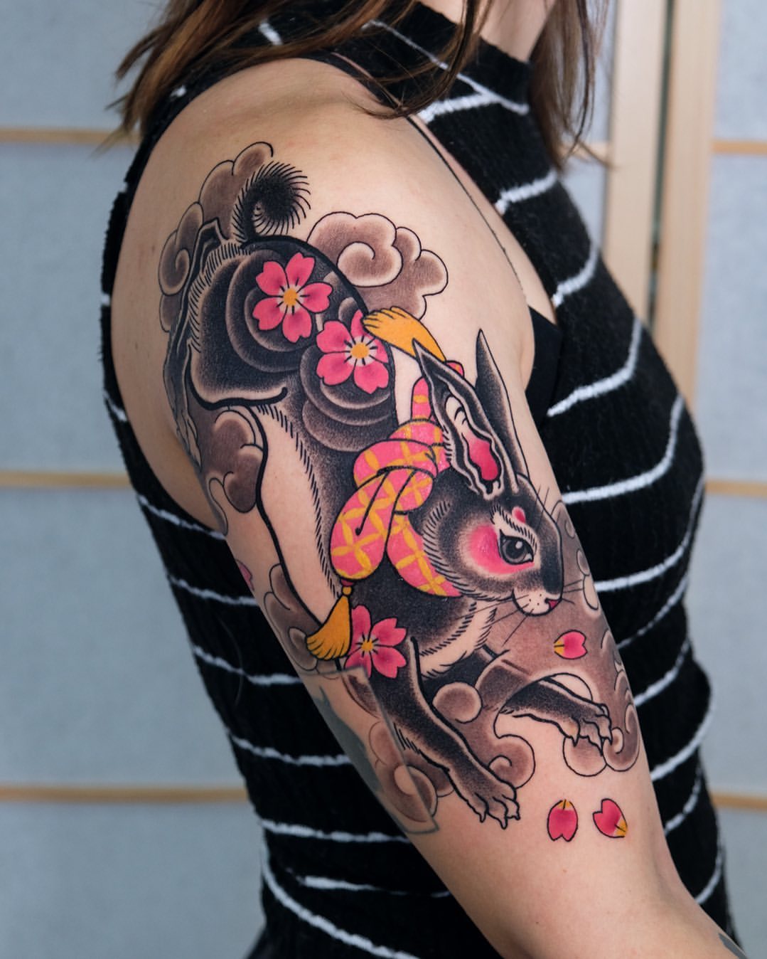 Japanese Rabbit Tattoos