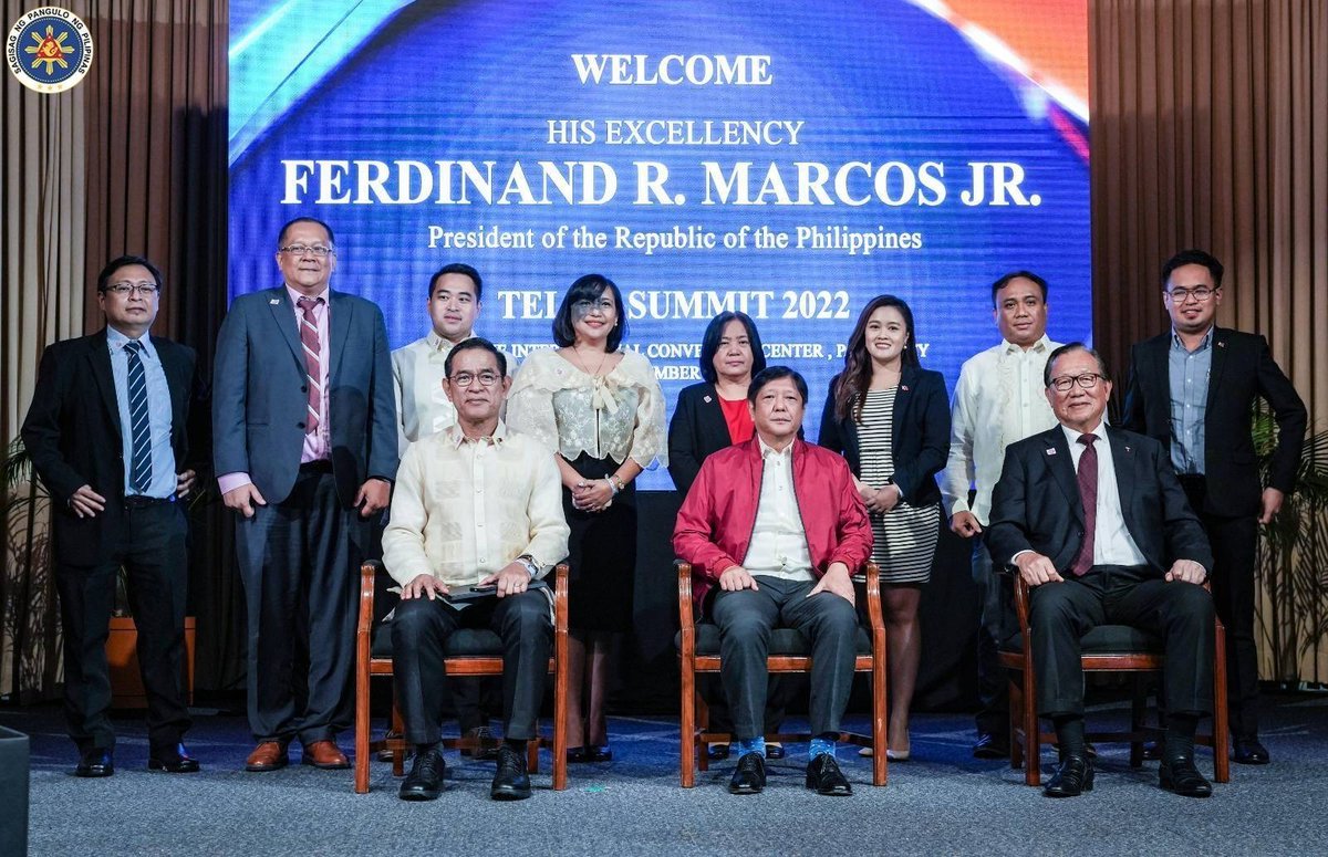 Office of the President on Twitter: "PBBM acknowledged the telecommunications industry's ...