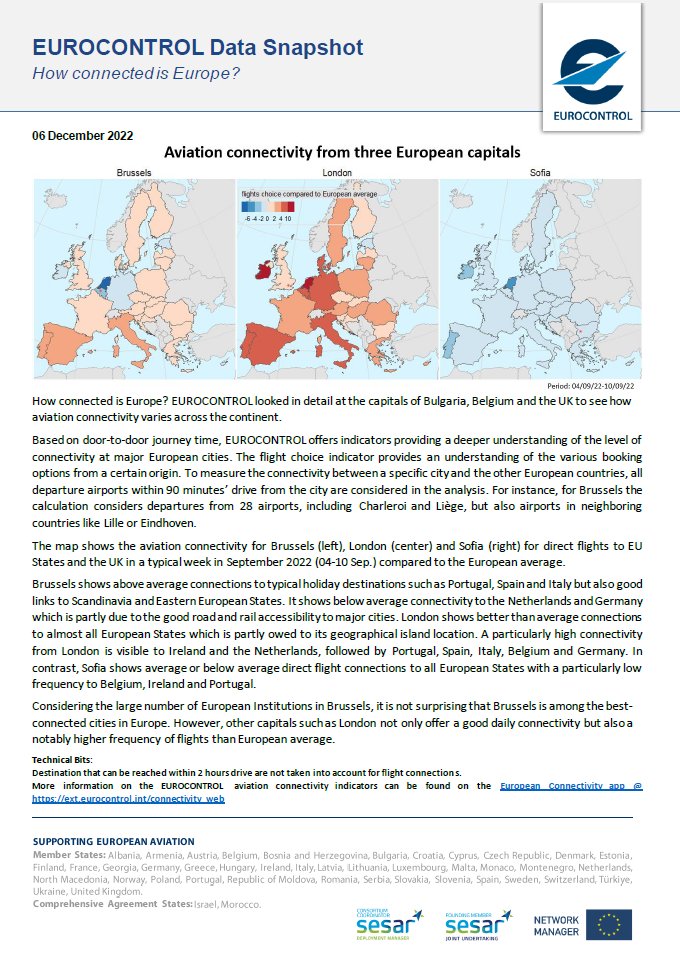 Eamonn Brennan on Twitter: "How connected is Europe? Well, it depends where you start from! The ...