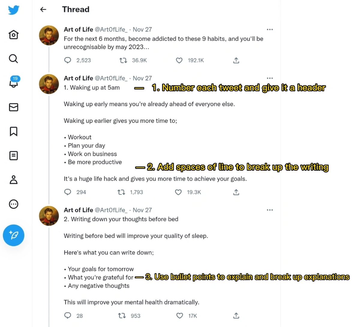 I have written 100 threads over the past year on Twitter. They have ...