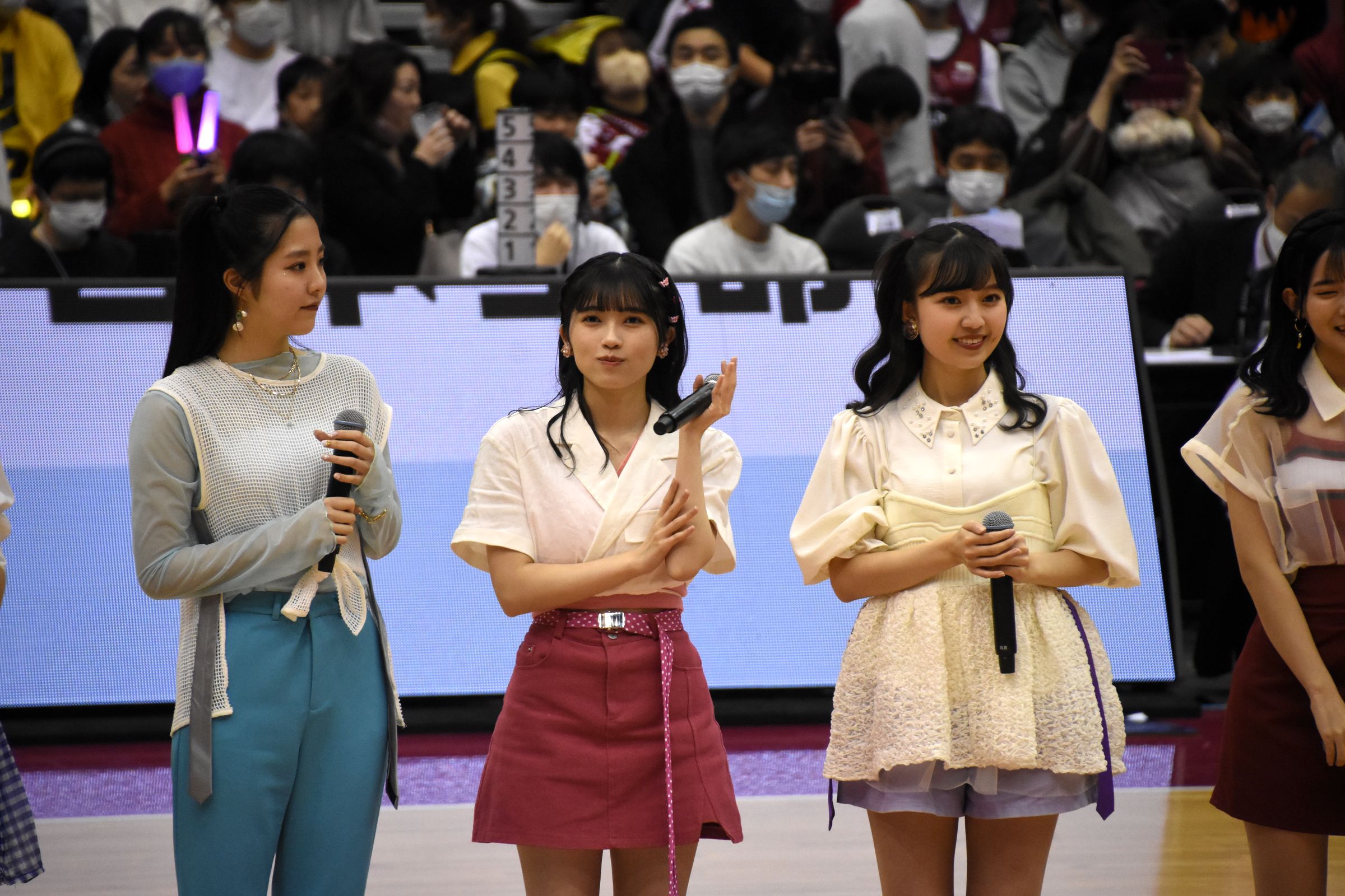 和(kazu)@チームサーモン🚍 on Twitter: "Bリーグ とどろきアリーナ ハーフタイムショー その2 #BEYOOOOONDS #ハロヲタ撮り鉄部 https://t.co ...