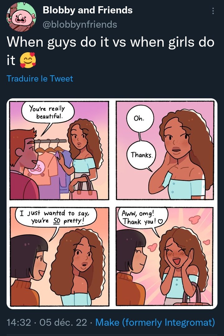 People posting their Ls on Bird App on Twitter: "I mean... That's just sexist lmao"