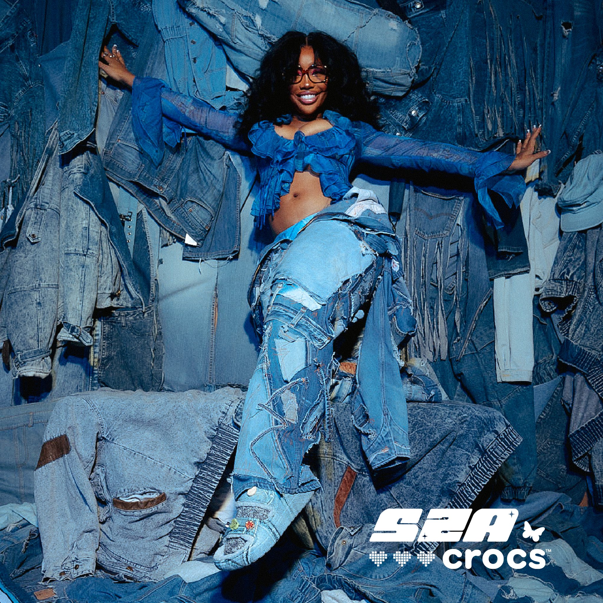 SZA Crocs Cozzzy Sandal Crush Clog Denim Release Date, 53% OFF