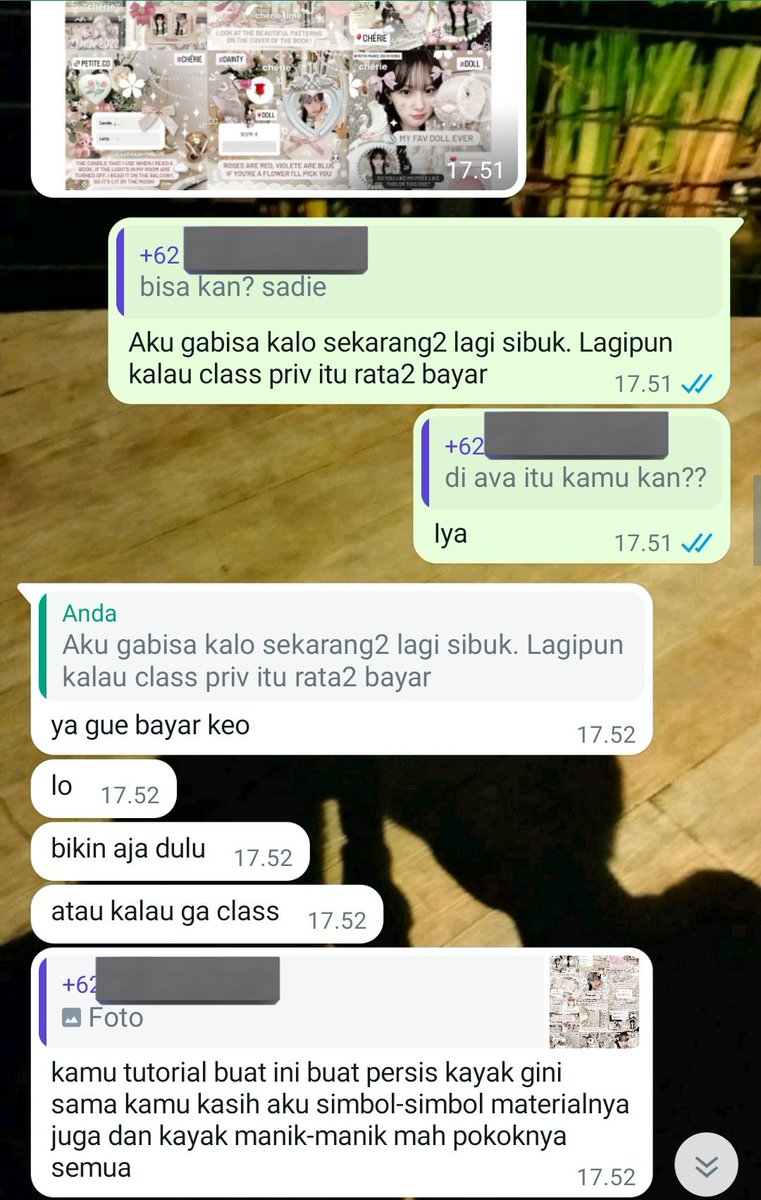 hiheona • rest ba twt on Twitter: "Ini dia minta aku ajarin edit moodsta, aku gabisa walaupun ...