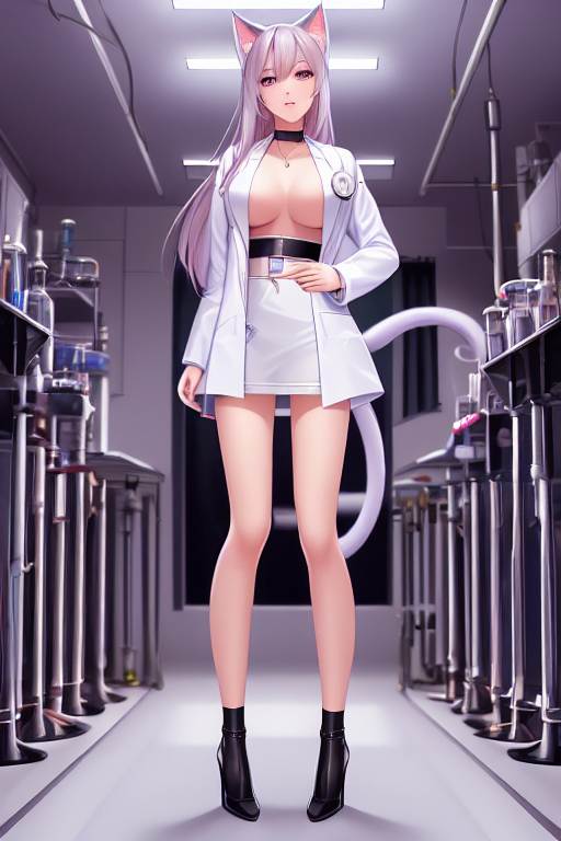 Waifu Genetics Laboratory on Twitter: "WOW! it seems the Neko Waifu's have joined our lab team ...