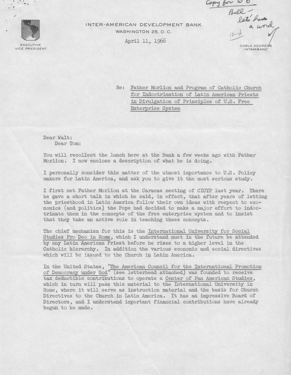 Found some interesting letters connecting Time-Life magnate Henry Luce ...