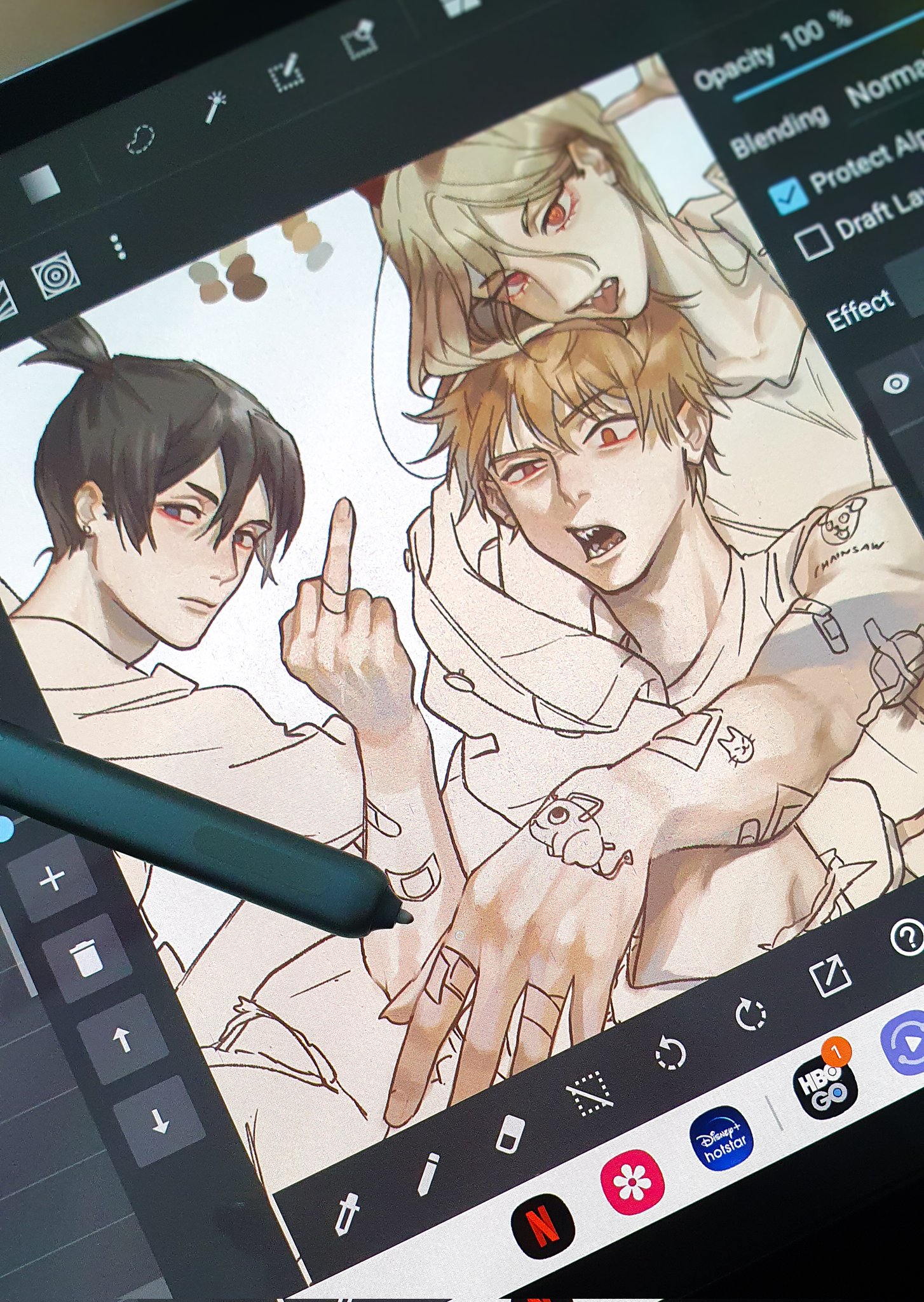 MiuA🍒 on Twitter: "#chainsawman wip https://t.co/eJibBahd5F" / Twitter