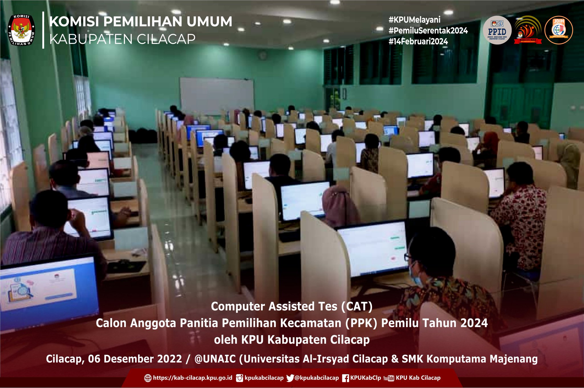 KPU Kabupaten Cilacap on Twitter: "Cilacap (Se.06/12/22). Hari ini Selasa, 6 Desember 2022 ...
