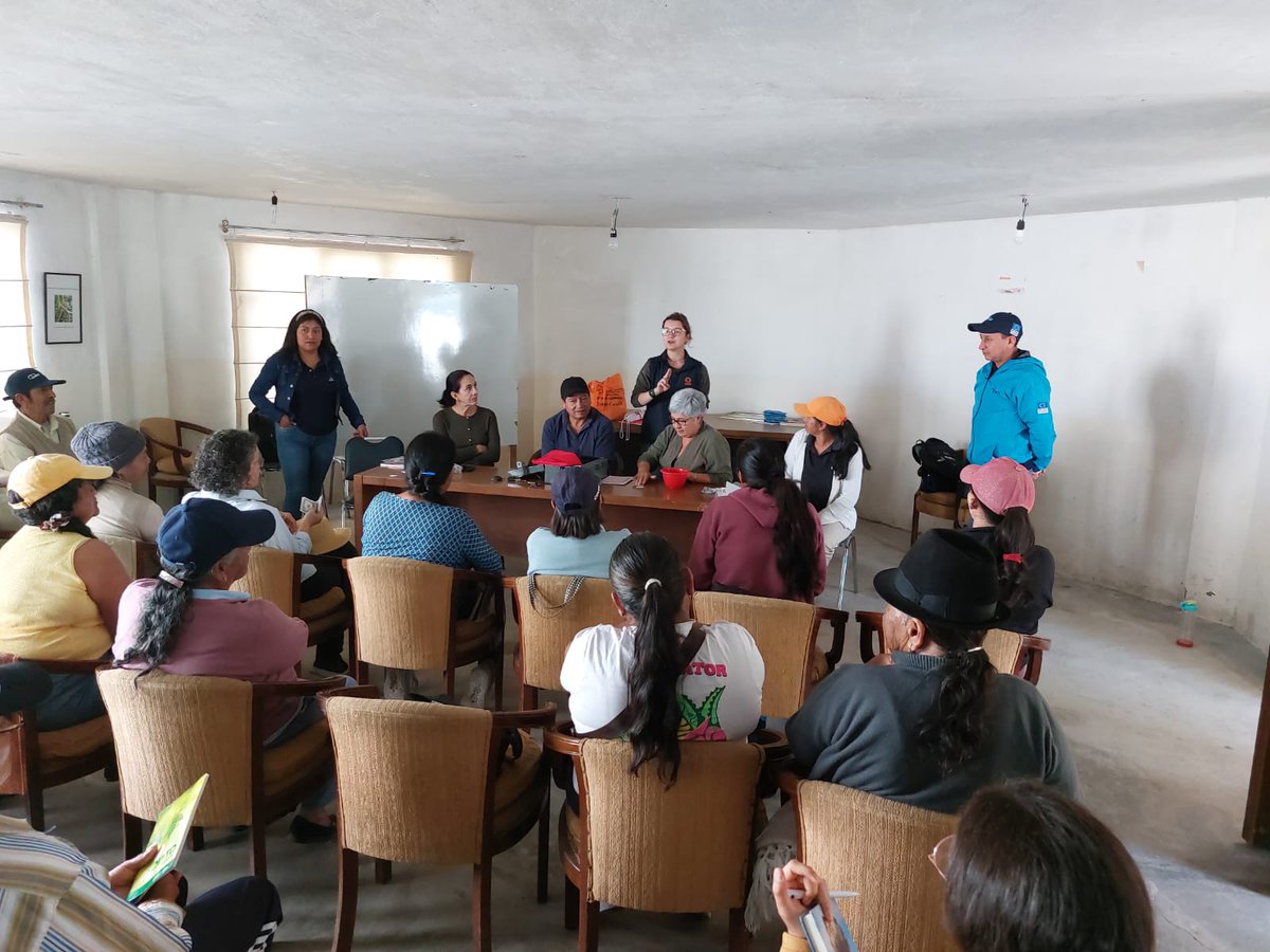 FAO Ecuador on Twitter: "#PaisajesAndinosEc🏔️ en conjunto con @Care_Ecuador continuamos con la ...