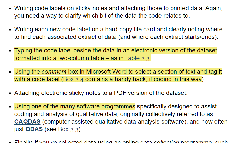 The Coding phase of Thematic Analysis – Dr Andrew Huang's Blog