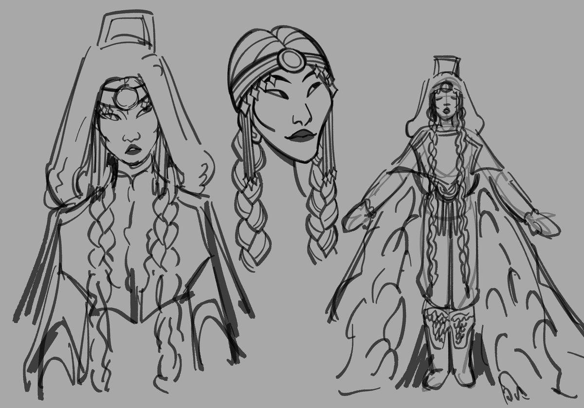 「thinking about these doodles i made a while ago when i was s」tului ...