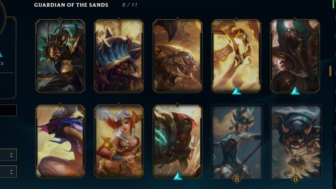 Jumaralo Hex on Twitter: "More Changes in Universe Skins on the PBE: - Sandstorm Ekko and ...