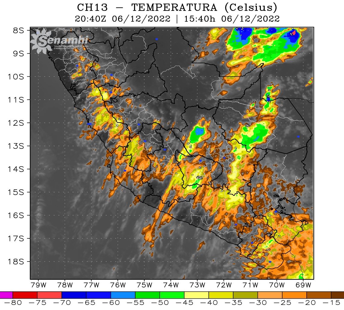 Senamhi On Twitter Ahora Sierra Centro Y Sur Presentan