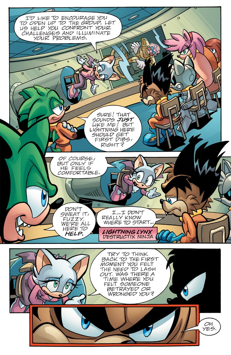 Hourly Archie Sonic On Twitter From Sonic Universe Issue 31