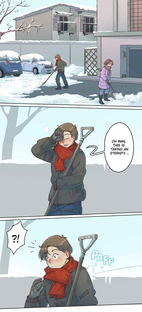 「Snow Time part 1/2 #kissitgoodbyecomic 」|Ticcy @ KIG on webtoon!の漫画