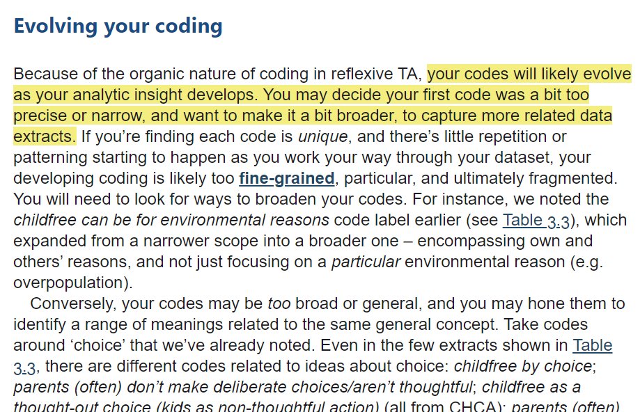 The Coding phase of Thematic Analysis – Dr Andrew Huang's Blog