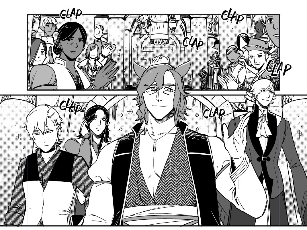 「hi here are some panels from my webcomic 」saba sabatonの漫画