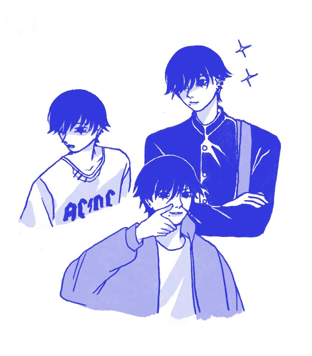 「goofy ah yoshidas #chainsawman 」|arianna🍥🪷 drowning in essaysのイラスト