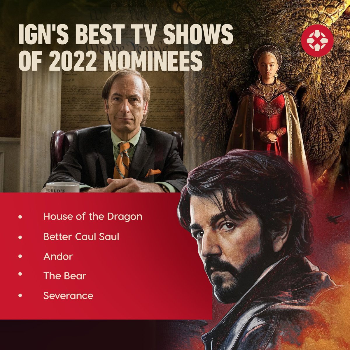IGN on Twitter: "From House of the Dragon to Better Call Saul, from Andor to The Bear to ...