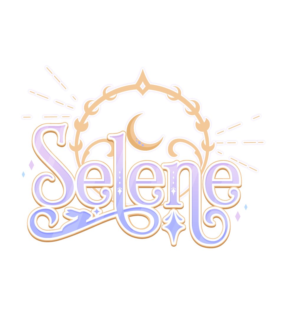 Mymeluna Design ★ Comms FULL l on Twitter: "Vtuber Logo design for @Selene_ARP Congratulation ...
